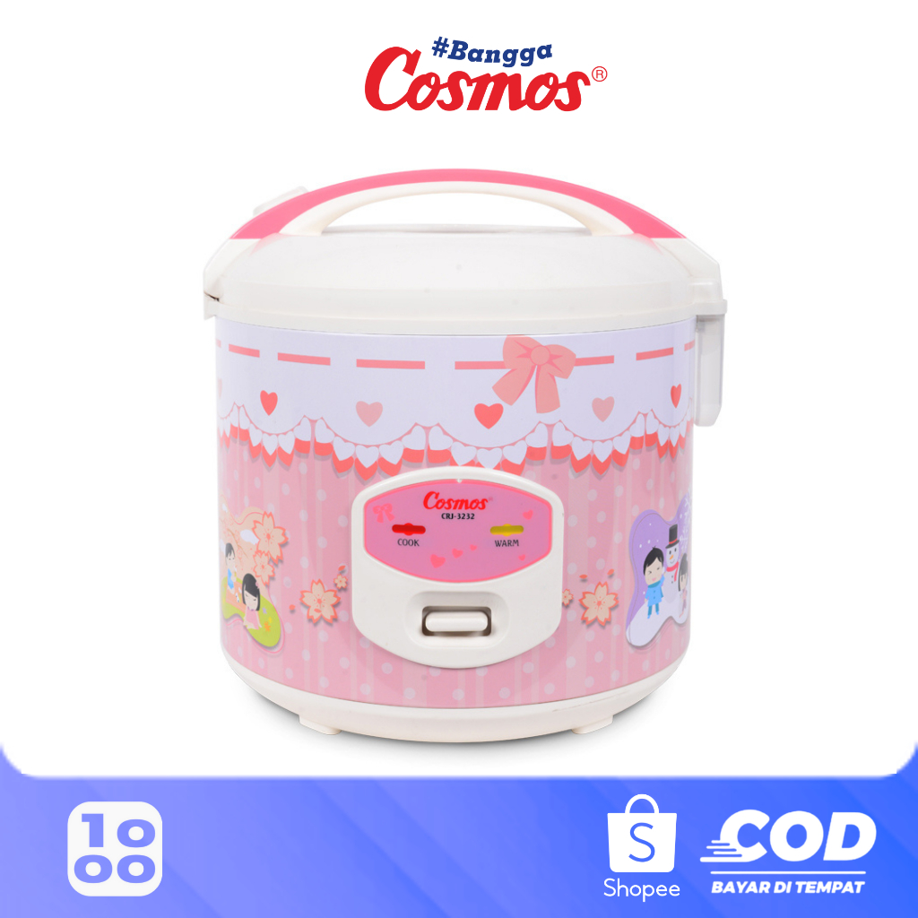 Jual Magic Com 2 Liter Cosmos CRJ-3232 Rice Cooker 3in1 400 Watt ...