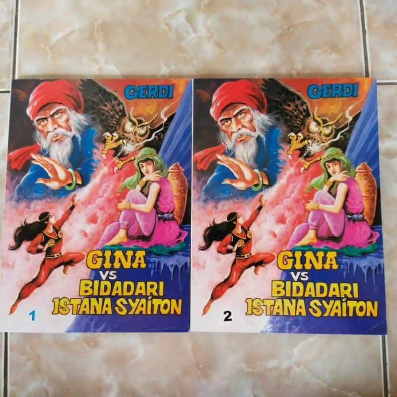 Jual Komik Gina Bidadari Istana Syaiton (Cetak Ulang), karya Gerdi WK | Shopee Indonesia