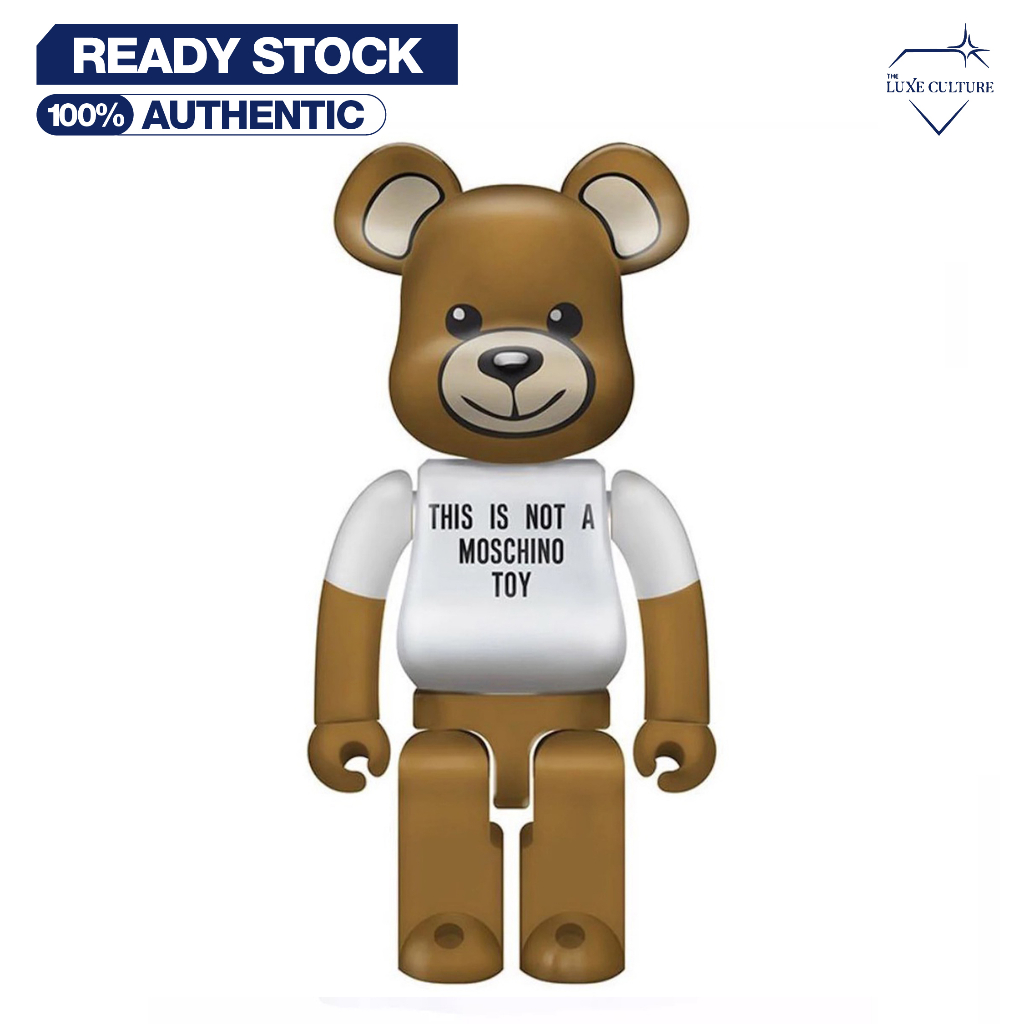 Jual Bearbrick Moschino 1000% / Action Figure Branded Original | Shopee ...