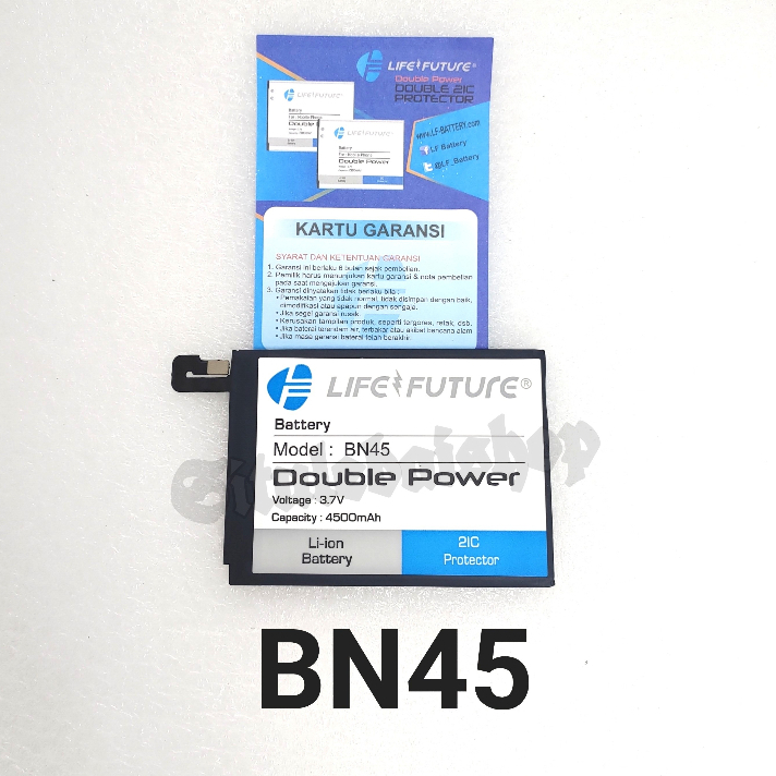 Jual BATERAI XIAOMI REDMI NOTE 5 PRO BN45 BN 45 DOUBLE POWER IC LF ...
