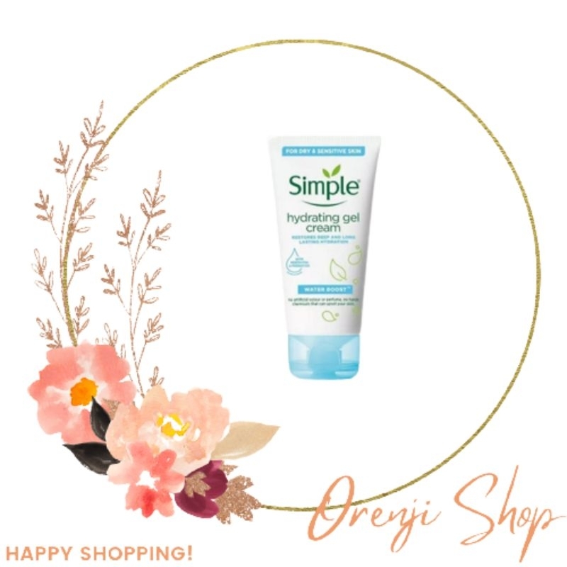Jual Simple Water Boost Hydrating Gel Cream 50ml | Shopee Indonesia