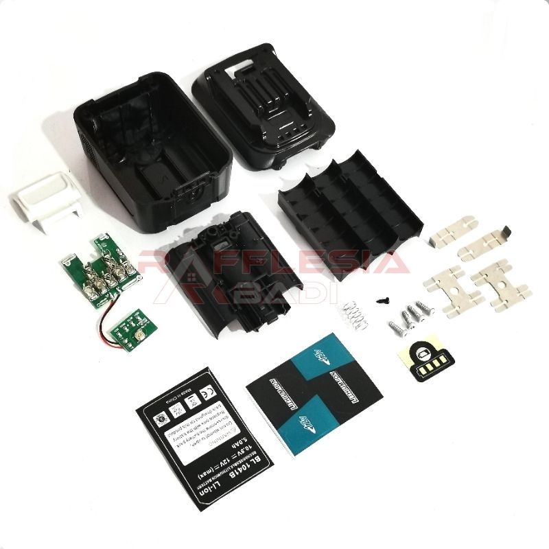 Jual Makita BL1041B 12v CXT Housing Case Battery + BMS - Casing Baterai ...