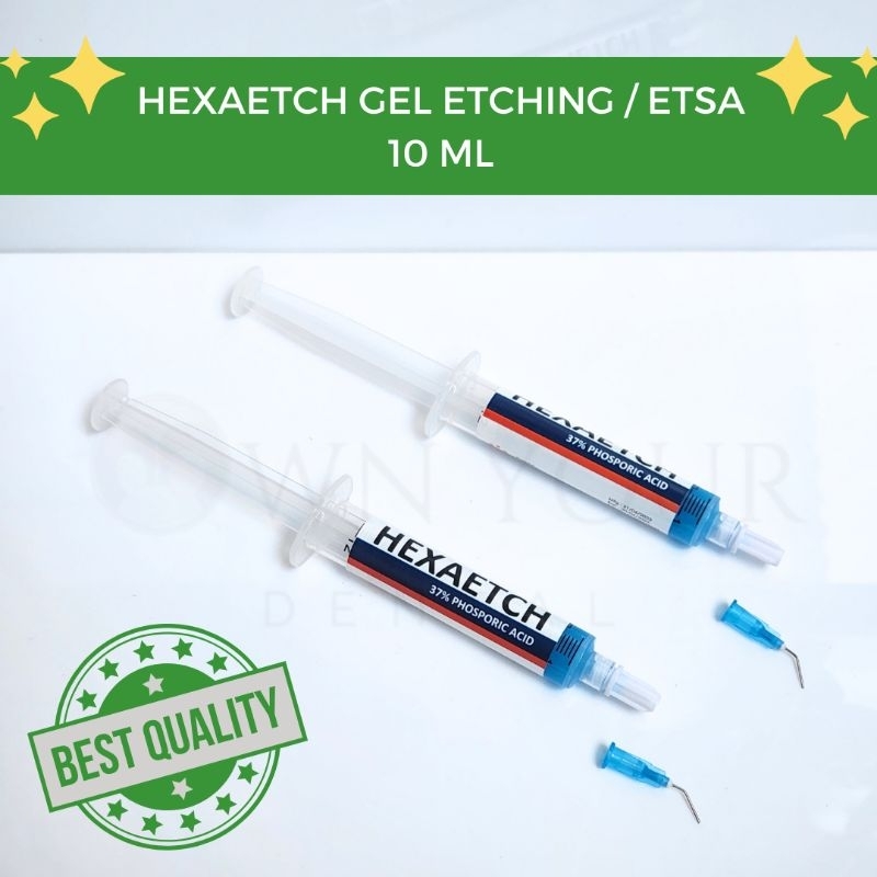 Jual Hexaetch Gel Biru Etching / Etchant / Etsa Gigi 10 ml | Shopee Indonesia