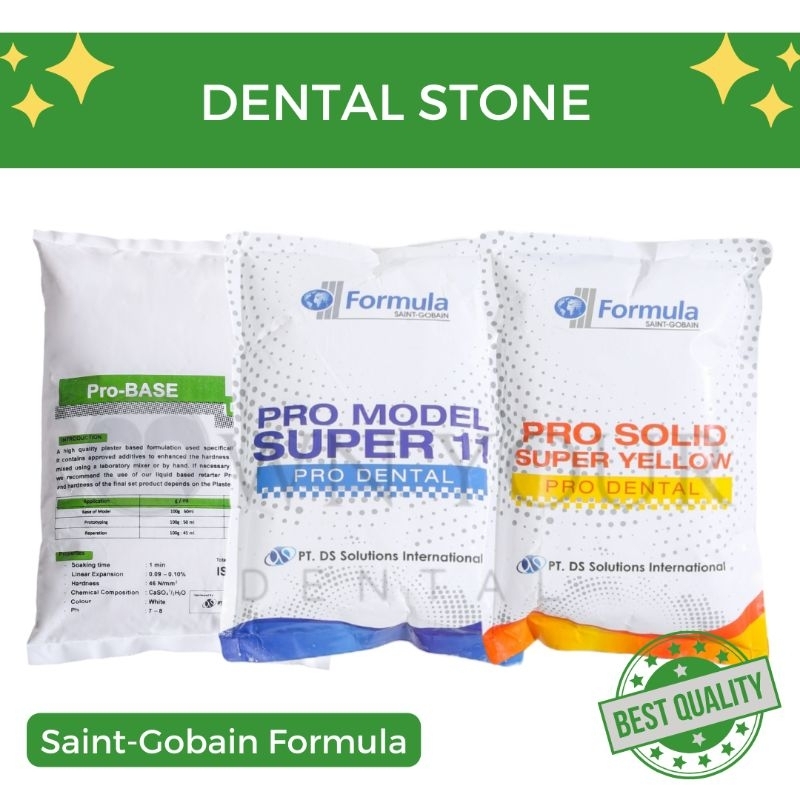 Jual Dental Gips Stone Moldano / Gipsum Dental / Dental Stone Saint ...