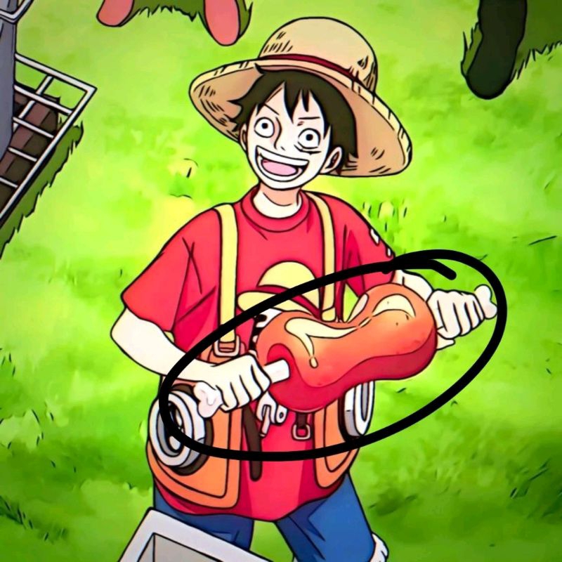 Jual Acc Cosplay Daging Luffy One Piece | Shopee Indonesia