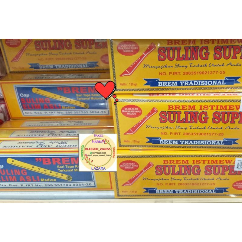 Jual PAKET 2 PAX BREM SULING Oleh-oleh Jogja | Shopee Indonesia