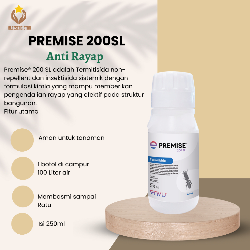 Jual Obat pembasmi anti rayap dari bayer premise 200sl 250ml ORIGINAL ...