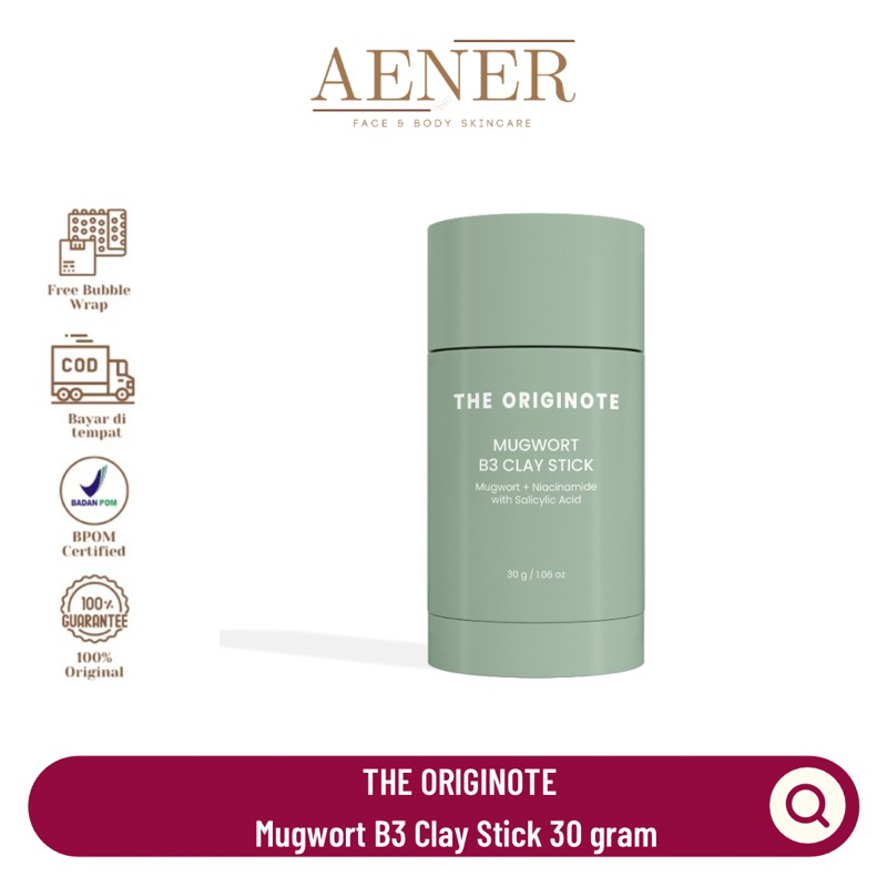 Jual (READY) THE ORIGINOTE MUGWORT B3 CLAY STICK MASK | THE ORIGINOTE ...