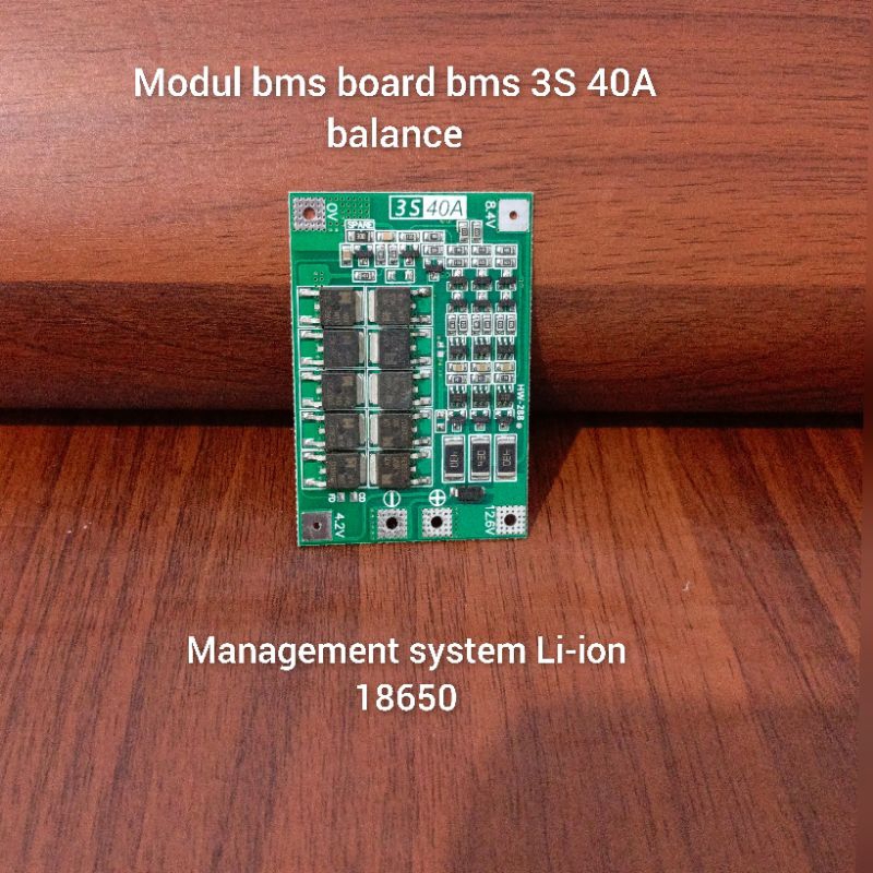 Jual modul BSM boar BMS 3S baterai management system Li-ion 18650 ...