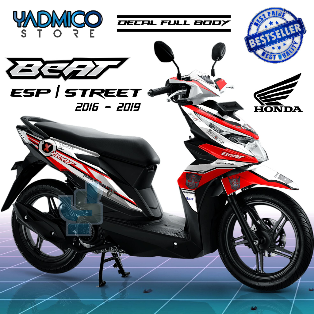 Jual Decal Beat ESP Full Body - Stiker Motor Beat ESP 2017 Full Body ...
