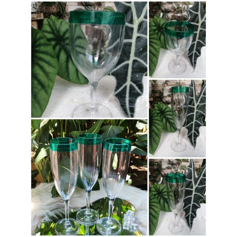 Jual Allegra glass tupperware / allegra gelas tupperware / gelas ...