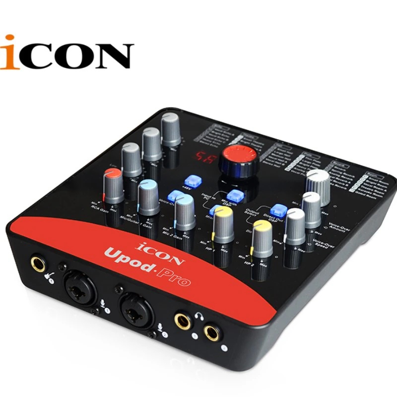 Jual ICON Upod Pro Professional external sound card audio interface ...
