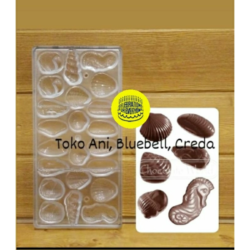 Jual Chocolate World - Chocolate Mold Polycarbonate / Cetakan Coklat ...