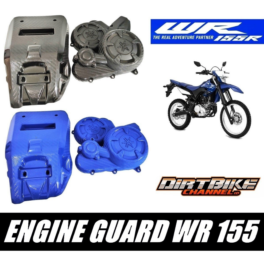 Jual PELINDUNG MESIN & BLOK WR 155 ENGINE GUARD SET WR 155 | Shopee ...