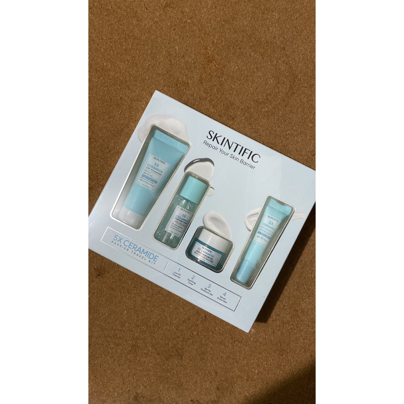 Jual SKINTIFIC Set Biru | Shopee Indonesia