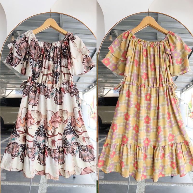 Jual ADIVA DRESS | daster kerah sabrina | Shopee Indonesia