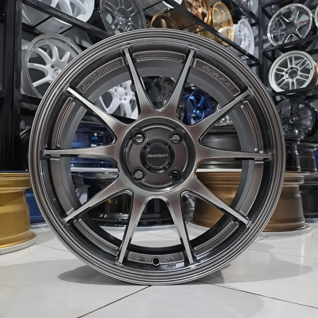 Jual Velg Wedsport TC105N Flow forming R16 Pcd 4x100 Lebar 7 velg mobil ring 16 | Shopee Indonesia
