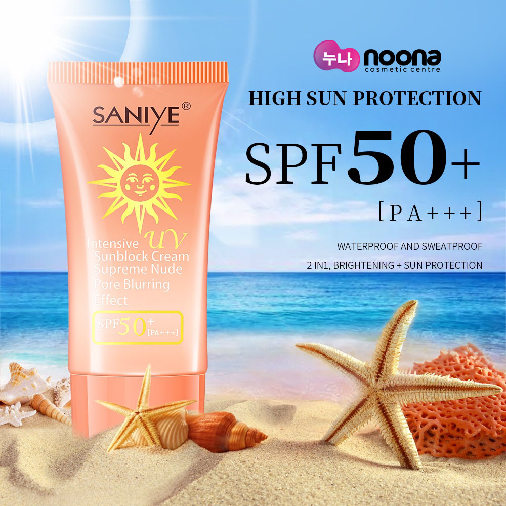Jual SANIYE INTENSIVE UV SUNBLOCK CREAM SPF 50 PA +++ | Shopee Indonesia