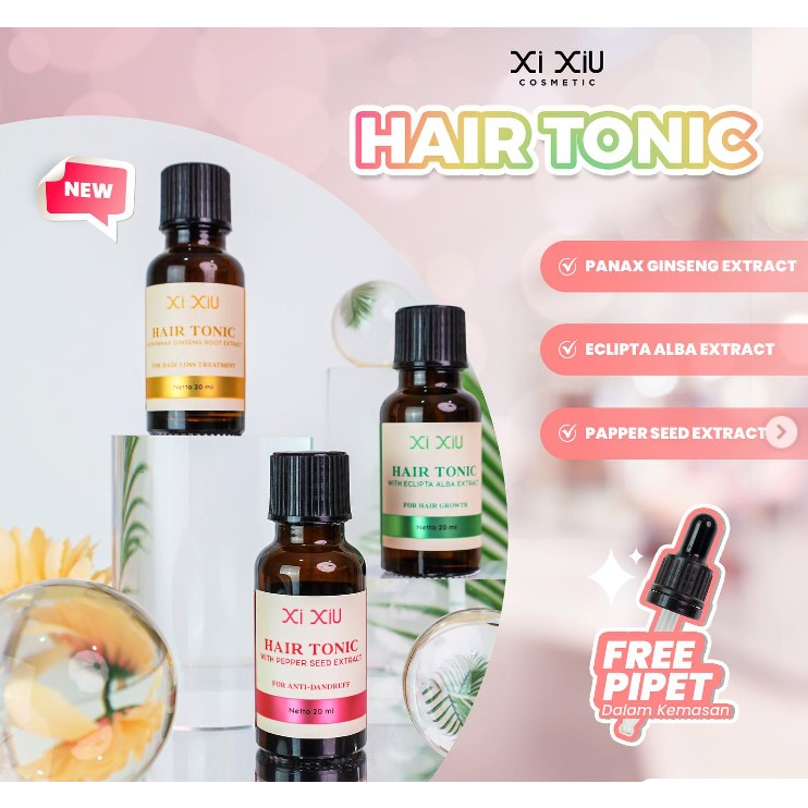 Jual Xi Xiu Hair Tonic Series 20ml | Shopee Indonesia