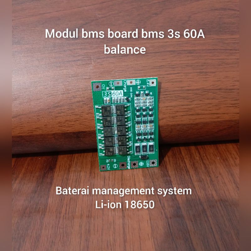 Jual modul BSM boar BMS 3S baterai management system Li-ion 18650 ...