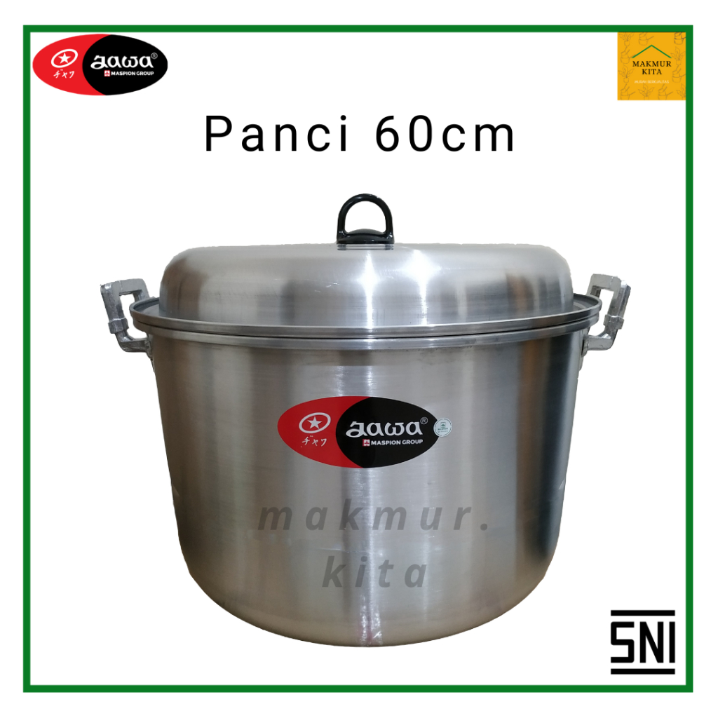 Jual Panci Besar 36 40 45 50 55 60 cm Aluminium Global Eagle / Panci ...