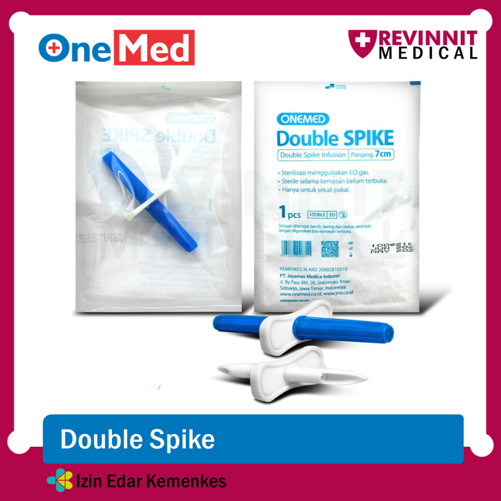 Jual Double Spike Onemed / Penusuk Botol Nacl One Med / Transofix PCS ...