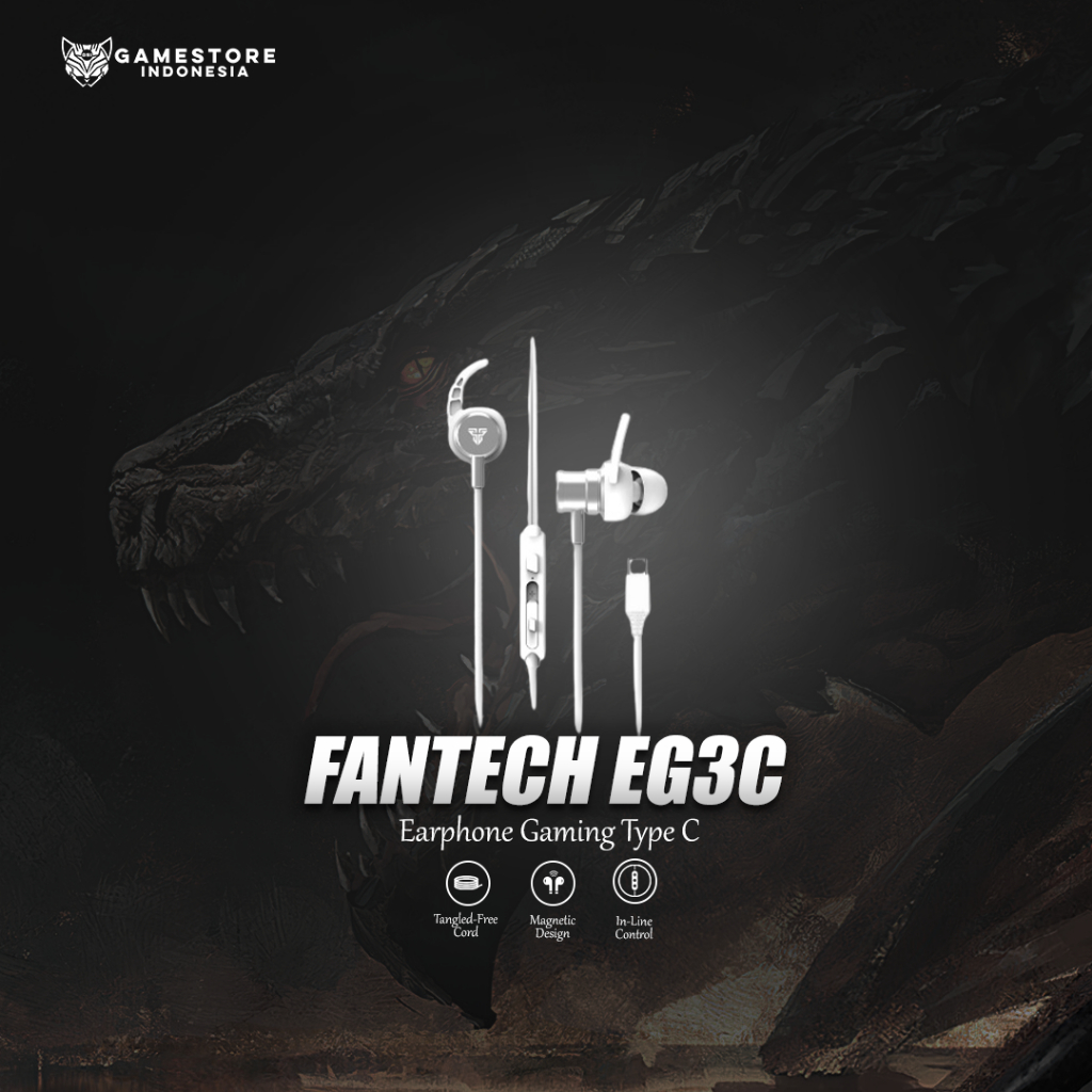 Jual Fantech Earphone EG3C C | Earphone Gaming Type C | Shopee Indonesia