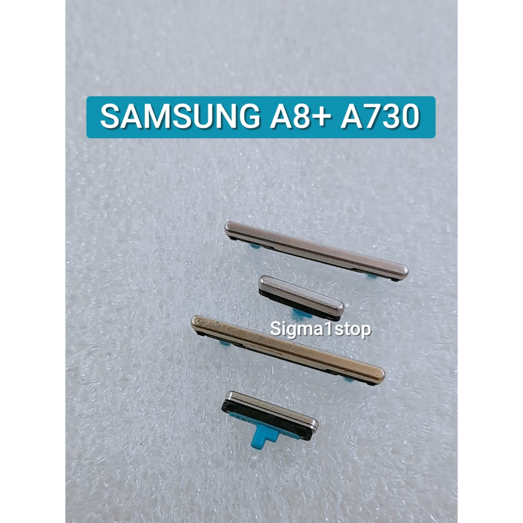 Jual SAMSUNG A8 PLUS A8+ A730 A8 2018 A530 PERNIK TOMBOL ON OFF SWITCH VOLUME SUARA KARET ...