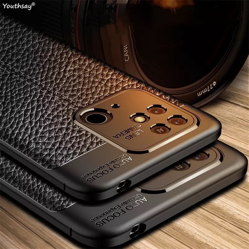 Jual Softcase Black Leather Case Auto Focus Casing Hitam Slim Fit Anti ...