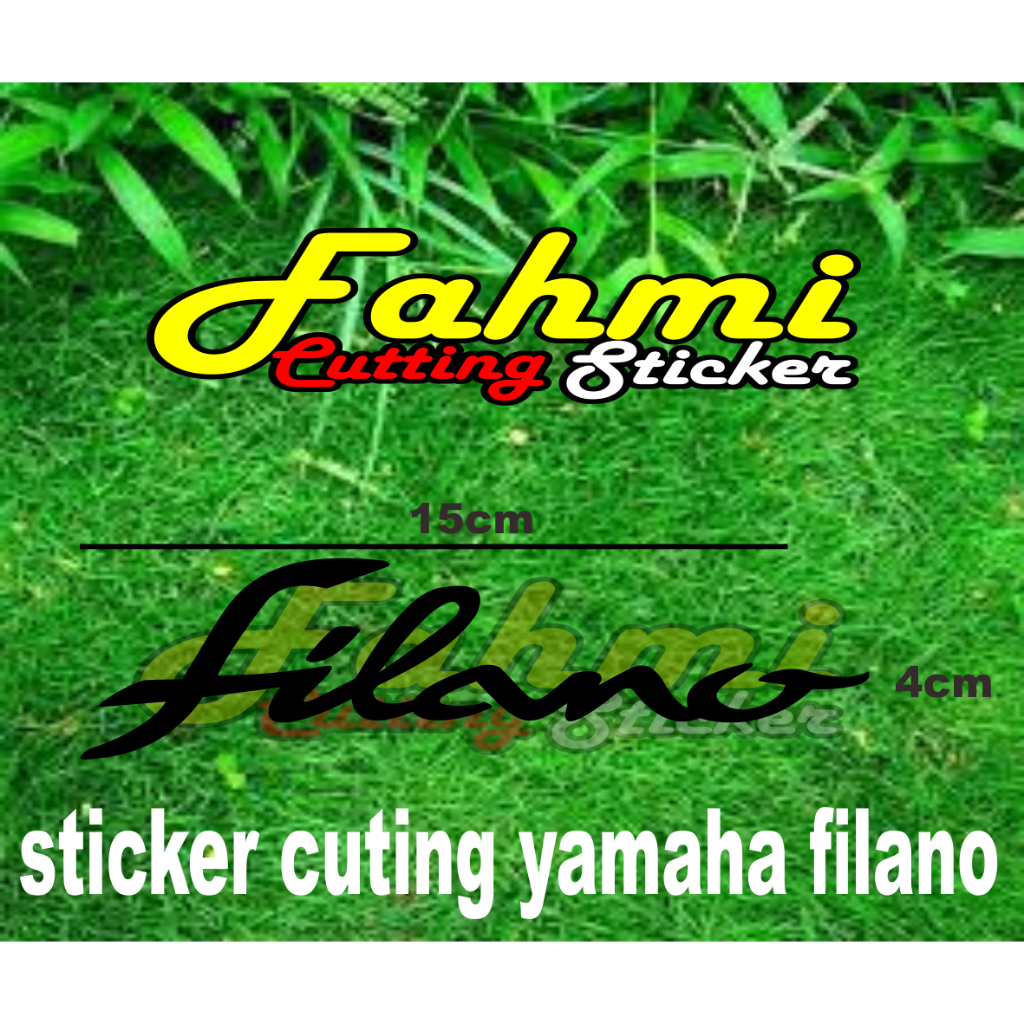 Jual sticker filano 15cm | Shopee Indonesia