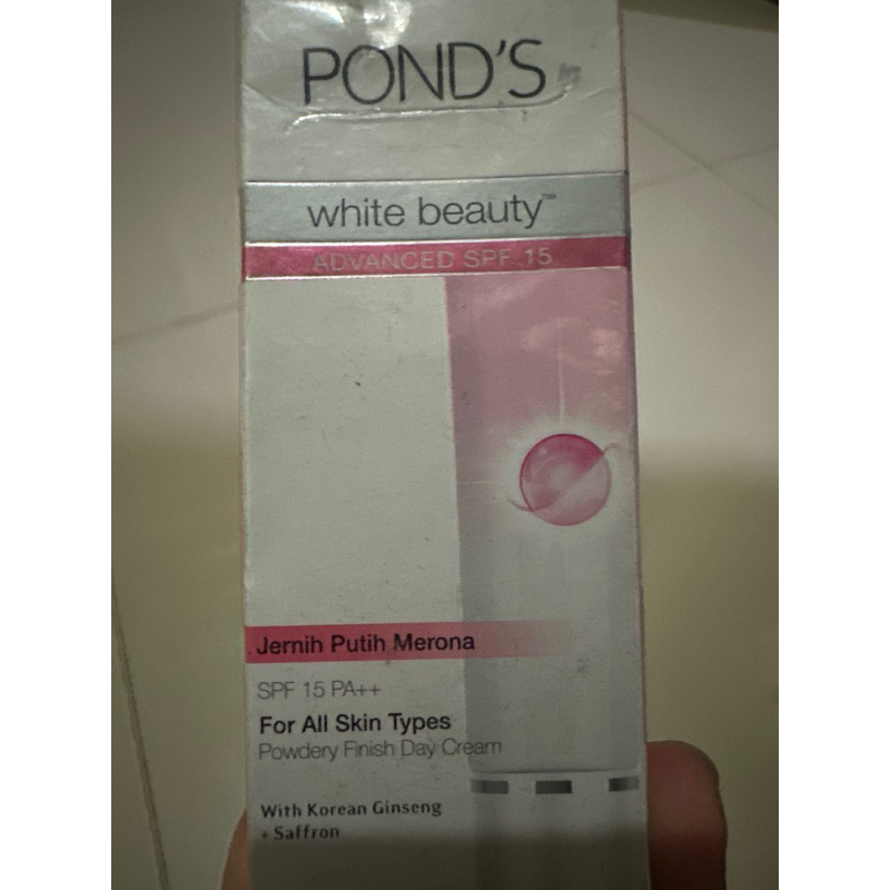 Jual PONDS WHITE BEAUTY ADVANCED SPF 15 - 10G PONDS WHITE BEAUTY ...
