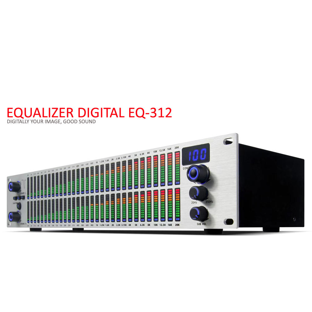Jual EQUALIZER DIGITAL EQ-312 EQUALISER AUDIO DSP 31 DUAL CHANEL ...