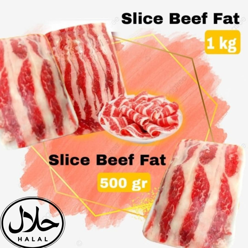 Jual BEEF SLICE FAT/ DAGING SLICE BBQ SUKI 250GR/500GR/1KG AUS SLICE ...
