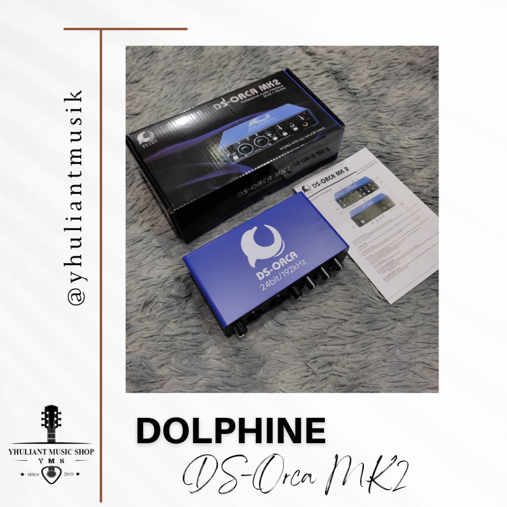 Jual Dolphin Sound DS Orca MKII Profesional Audio Interface Soundcard ...