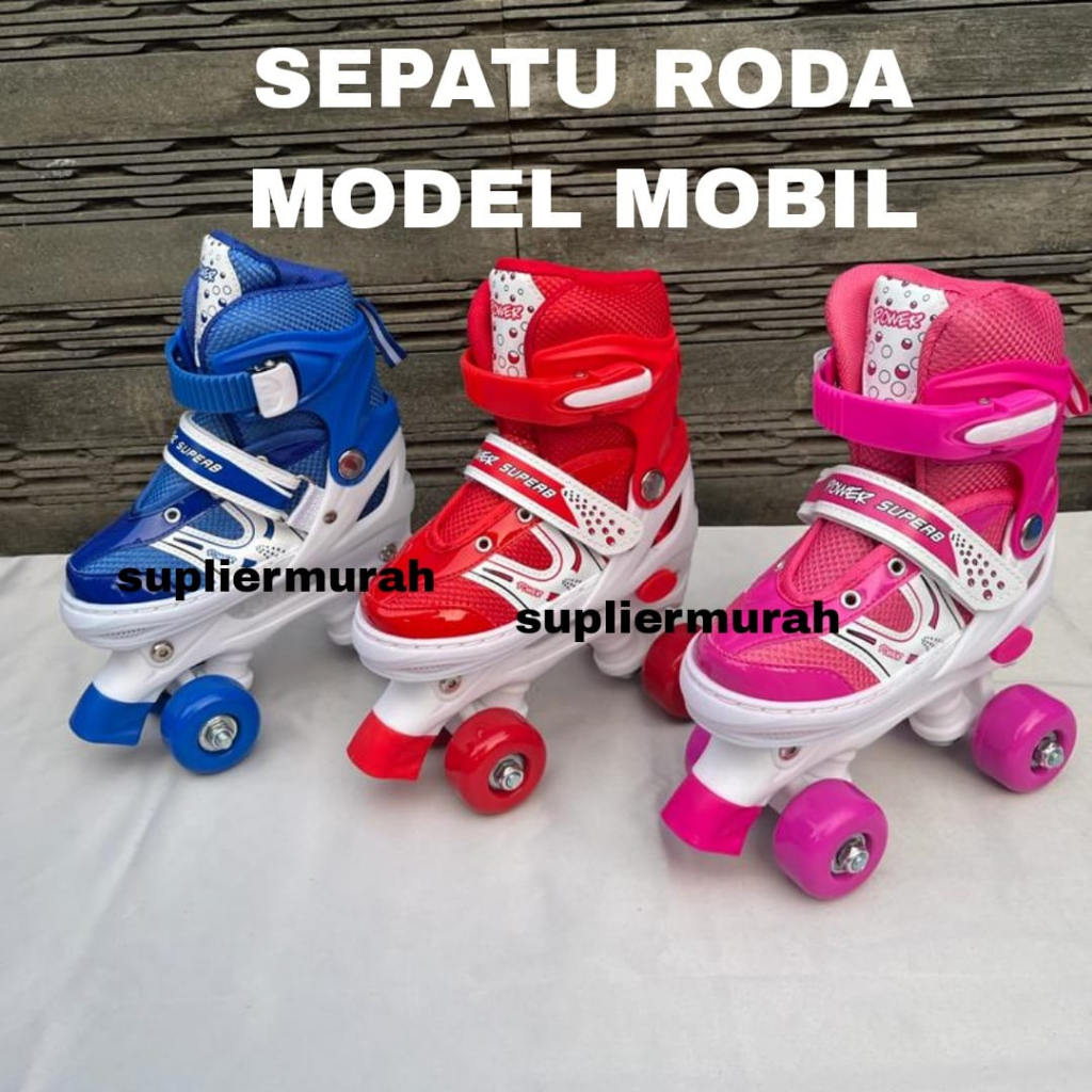 Jual Sepatu Roda Anak Dan Dewasa Model Mobil Power SuperB Inline Skate ...