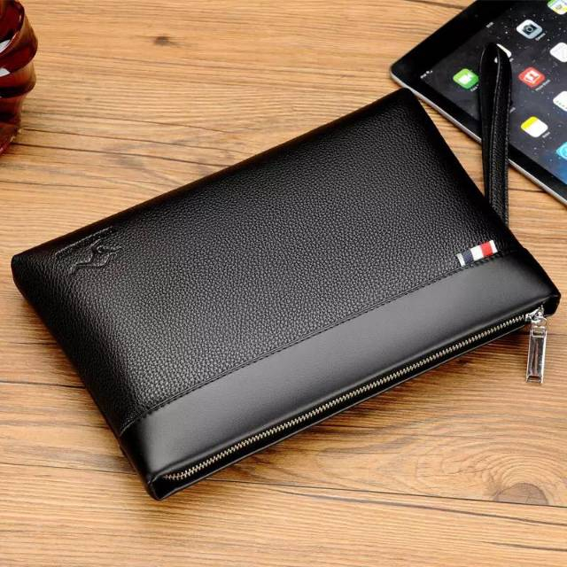 Jual HANDBAG PRIA WANITA TAS TANGAN PREMIUM KULIT DOMPET CLUTCH LEATHER ...