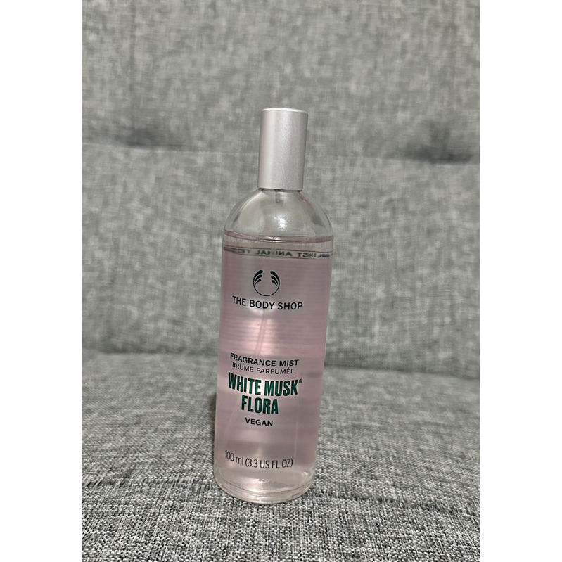 Jual Preloved The Body Shop White Musk Flora Body Mist Fragrance 100ml Zara | Shopee Indonesia