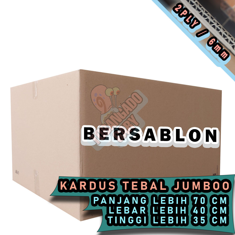 Jual Kardus Pindahan Tebal Penyimpanan Kotak Box Pengiriman Baru Jumbo ...