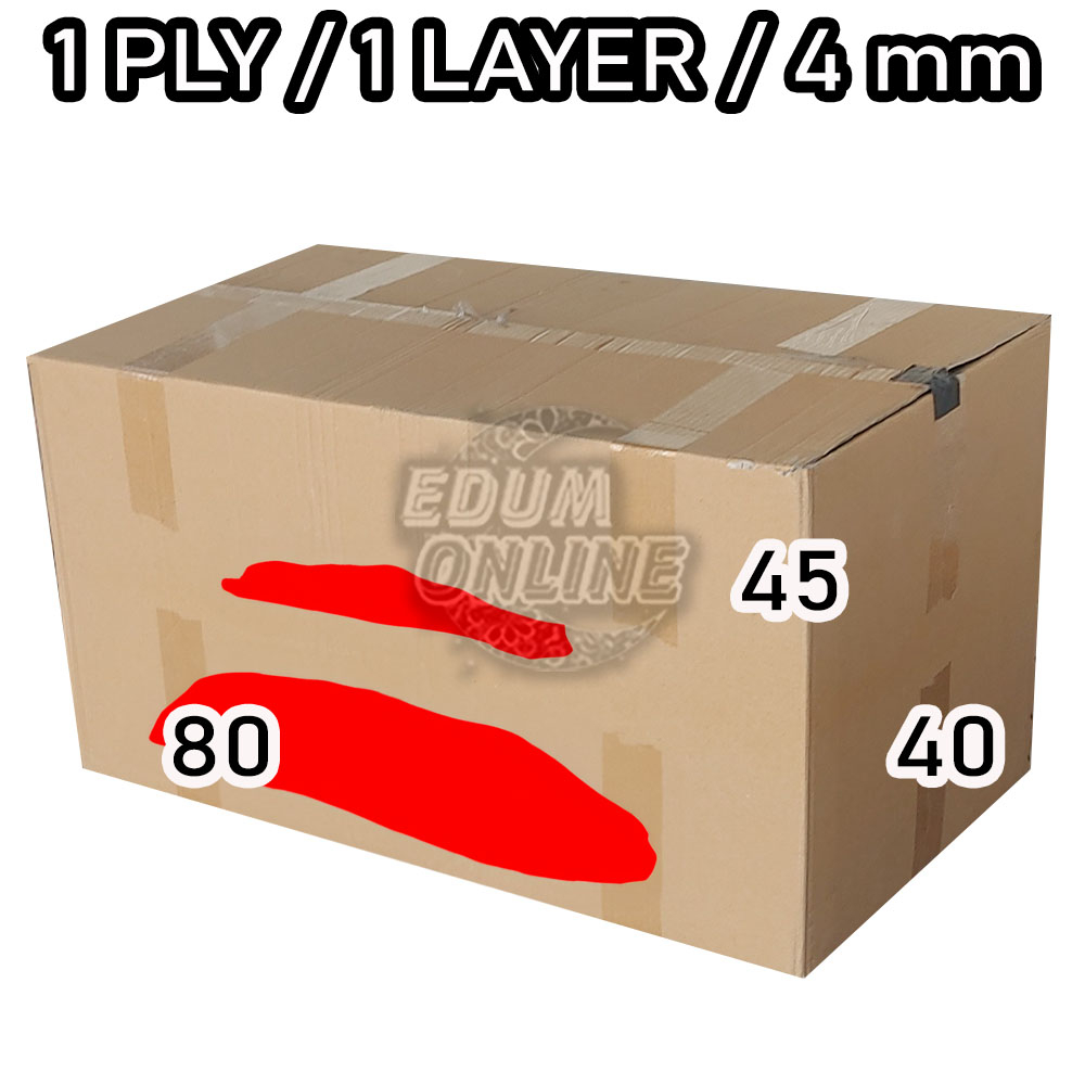 Jual Kardus Polos 2 layer 1 layer Kuat Tebal Box Pindahan Dynaplast ...