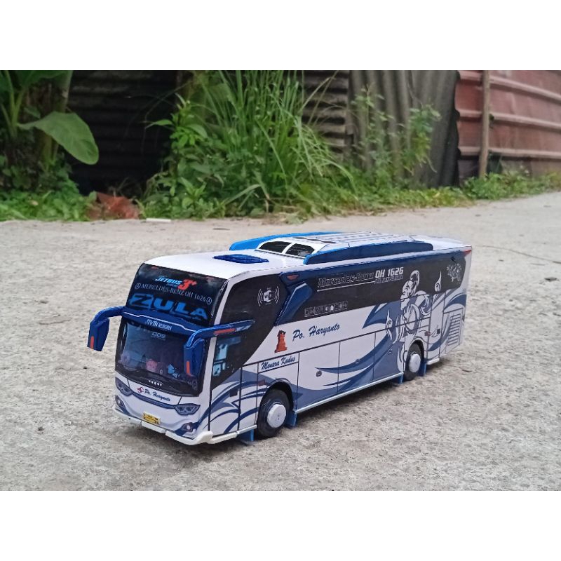 Jual PAPERCRAFT BUS PO HARYANTO "ZULA" | Shopee Indonesia