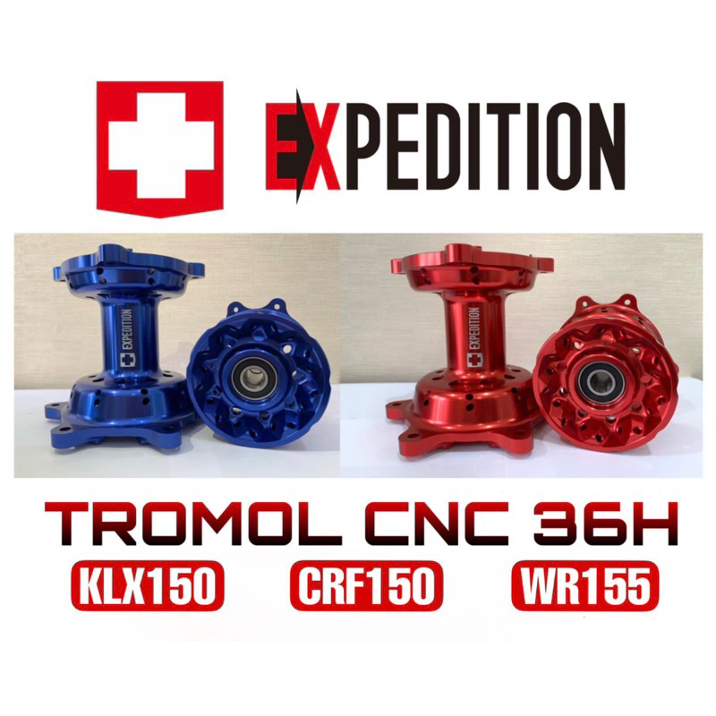 Jual Tromol CRF150 WR155 Crf 150 EXPEDITION Full CNC | Shopee Indonesia