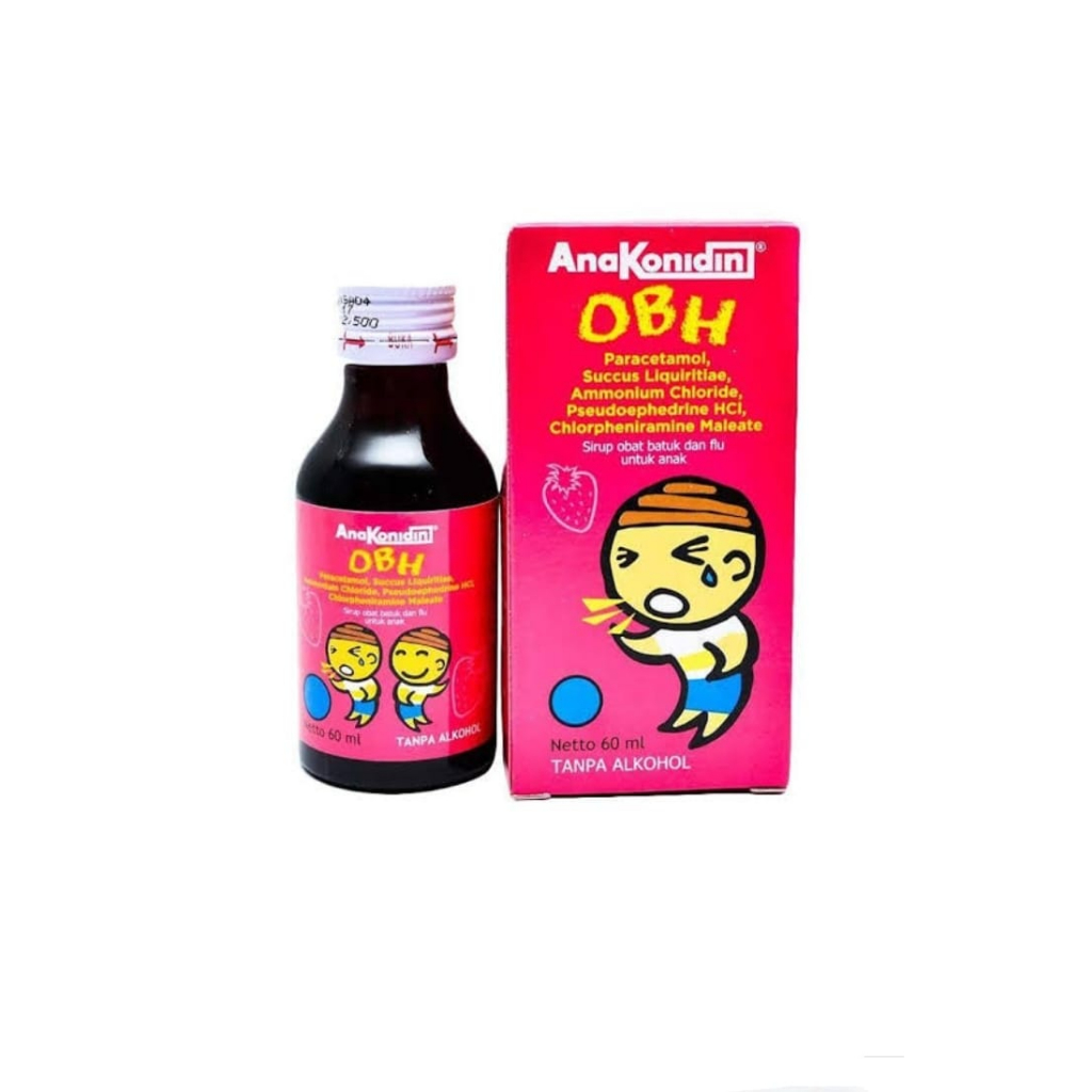 Jual ANAKONIDIN OBH 30 ML & 60 ML - Obat Demam Dan Pilek Anak | Shopee ...
