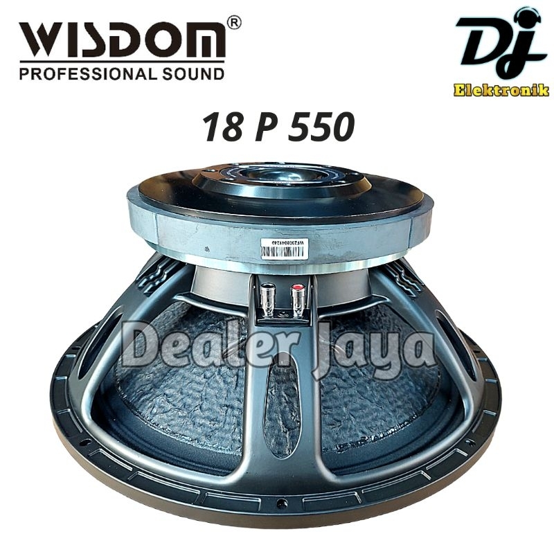 Jual Speaker Komponen Wisdom L18-P550 / L 18 P 550 / L18P550 / 18P550 ...