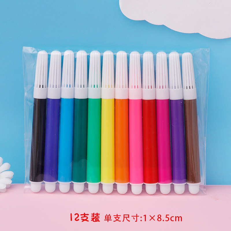 Jual Spidol warna mini kecil set / cat warna / kelir anak / spidol ...