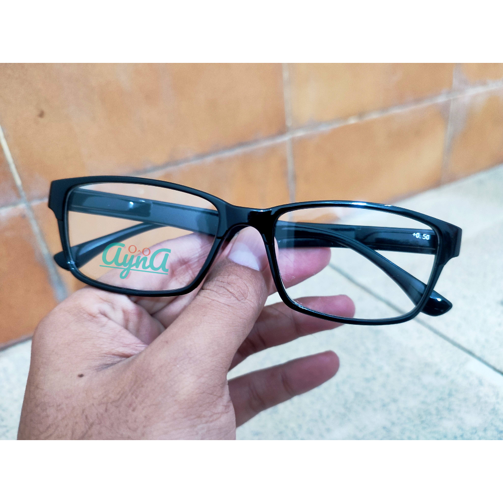 Jual AT403KP - Kacamata Baca Kotak UNISEX Auto Fokus Bahan Full Plastik ...