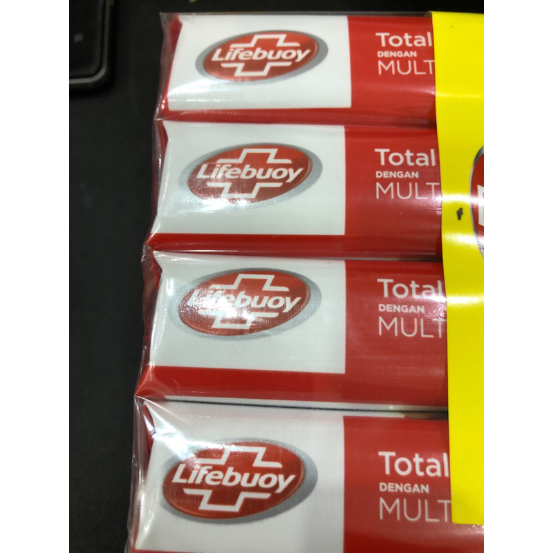 Jual sabun mandi batang lifebuoy merah per pack isi 4x100g | Shopee ...