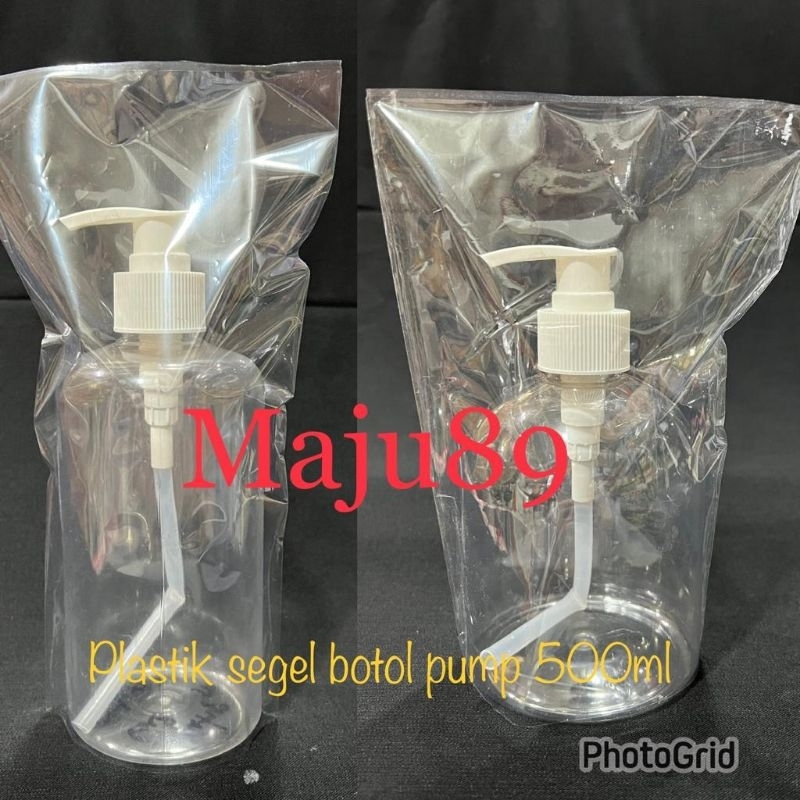 Jual Plastik Segel botol pump 500ml | Shopee Indonesia