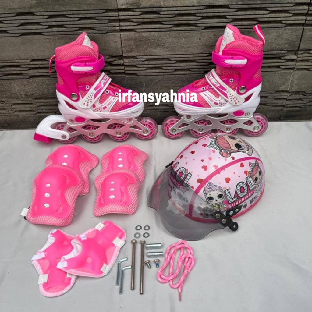 Jual Sepatu Roda Anak dan Dewasa Power Inline Skate Model Bajaj dan ...