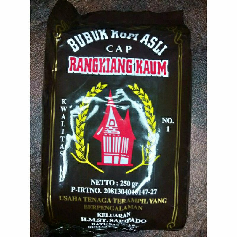 Jual Kopi Rangkiang Kaum Original Dari Batusangkar 250 Gram | Shopee ...