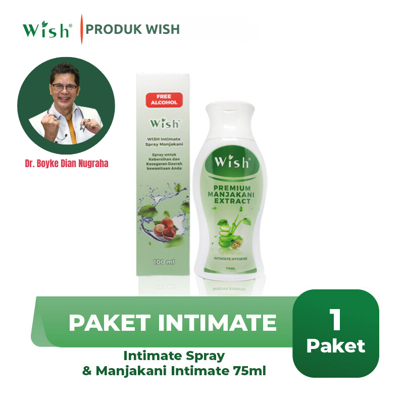 Jual Wish Paket Intimate Dr Boyke Intimate Manjakani 75ml & Intimate Spray Manjakani 100ml ...